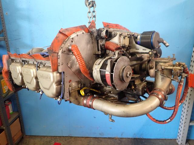 Continental IO-470-V0 . Engine w/Accessories TSMO=1259.4 (NO PROP ...